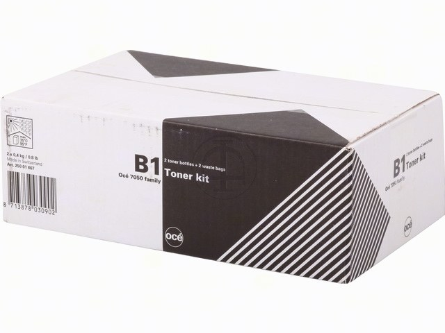 OCE 7050/7051/7055/7056 KIT 2x450gr+2xWASTE BOX